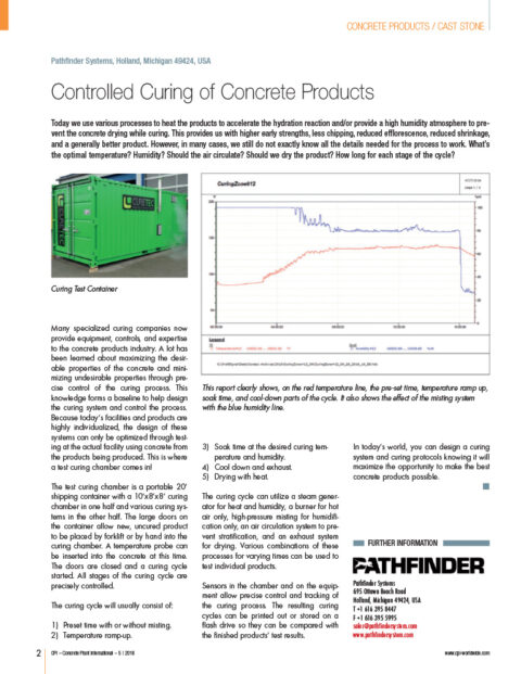 CureTec CureComplete Curing System - Pathfinder Systems